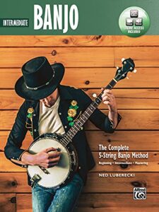 complete 5-string banjo method: intermediate banjo, book & online video/audio (complete method)