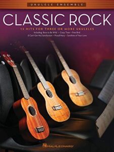 classic rock: ukulele ensembles mid-intermediate