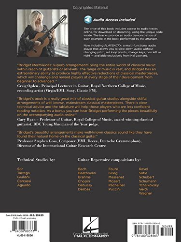 The Classical Guitar Compendium - Classical Masterpieces Arranged For Solo Guitar Bk/Online Audio