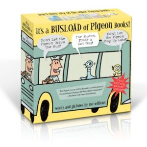 It's a Busload of Pigeon Books!-NEW ISBN