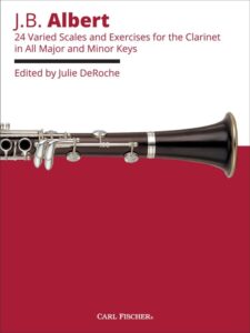 o99x - wittner albert: 24 different scales and exercises for the clarinet in all major and minor keys