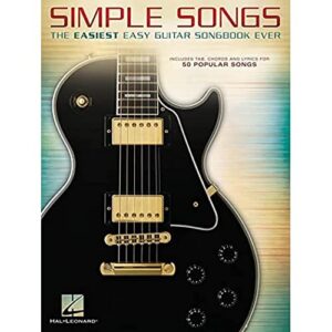 simple songs: the easiest easy guitar songbook ever