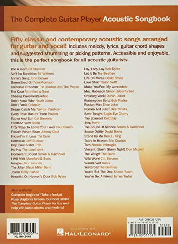 Complete Guitar Player Acoustic Songbook