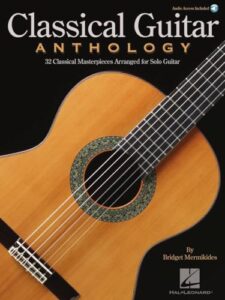 classical guitar anthology book/online audio