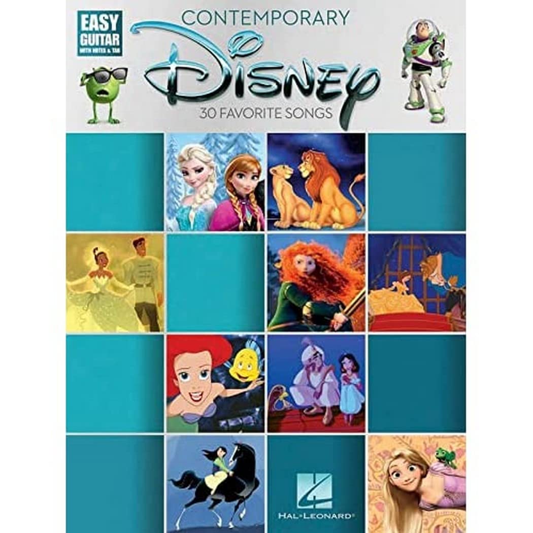 Contemporary Disney: Easy Guitar with Tab