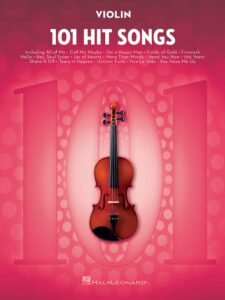 101 hit songs: for violin