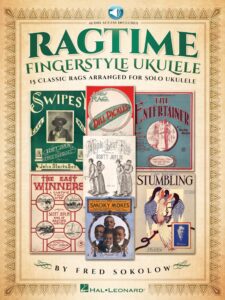 ragtime fingerstyle ukulele: 15 classic rags arranged for solo ukulele (bk/online audio)