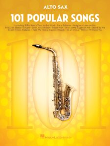 101 popular songs: for alto sax