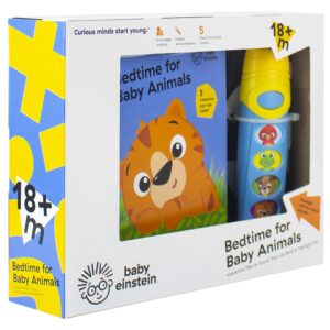 Baby Einstein - Bedtime for Baby Animals Pop-up Book & Flashlight set - Play-a-sound - PI Kids