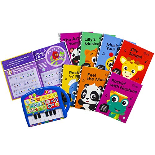 Baby Einstein - My First Music Fun Keyboard Composer & 8 Sound Book Library - PI Kids