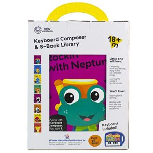 Baby Einstein - My First Music Fun Keyboard Composer & 8 Sound Book Library - PI Kids