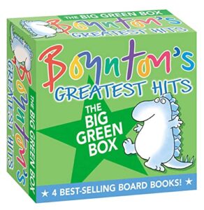 boynton's greatest hits the big green box (boxed set): happy hippo, angry duck; but not the armadillo; dinosaur dance!; are you a cow?