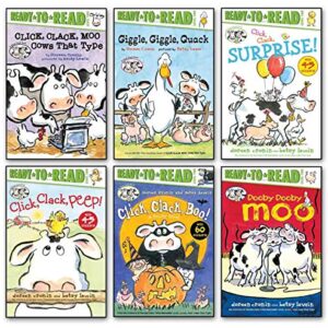 Click, Clack! Ready-to-Read Value Pack: Click, Clack, Moo; Giggle, Giggle, Quack; Dooby Dooby Moo; Click, Clack, Boo!; Click, Clack, Peep!; Click, Clack, Surprise! (A Click Clack Book)