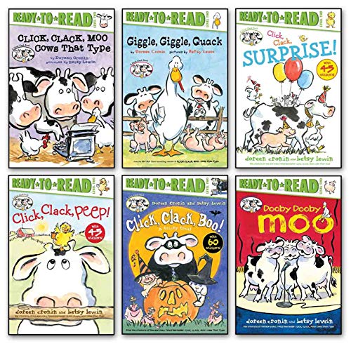 Click, Clack! Ready-to-Read Value Pack: Click, Clack, Moo; Giggle, Giggle, Quack; Dooby Dooby Moo; Click, Clack, Boo!; Click, Clack, Peep!; Click, Clack, Surprise! (A Click Clack Book)