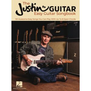 the justinguitar easy guitar songbook: 101 awesome easy songs you can play with up to 8 open chords