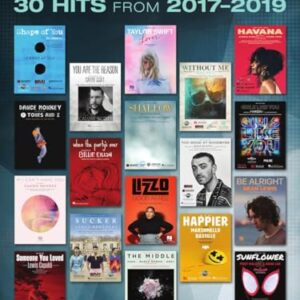 Popular Sheet Music: 30 Hits from 2017-2019 Arranged for Piano/Vocal/Guitar