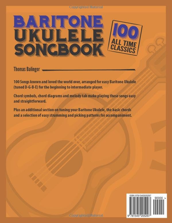 Baritone Ukulele Songbook: 100 All Time Classics