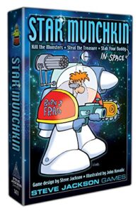 steve jackson games star munchkin card game (base game) | adult, kid & family card game | fantasy adventure roleplaying game | ages 10+ | 3-6 players | average play time 120 minutes | from