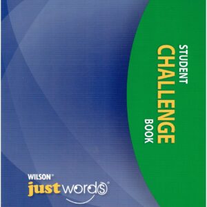 Just Words Student Challenge Book Jwschb