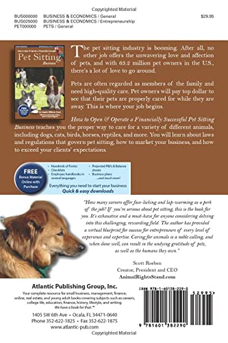 How To Open & Operate a Financially Successful Pet Sitting Business: With Companion CD-ROM (How to Open and Operate a Financially Successful...)