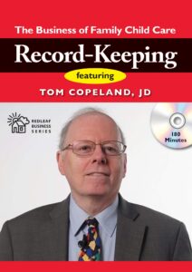 record-keeping: the business of family child care