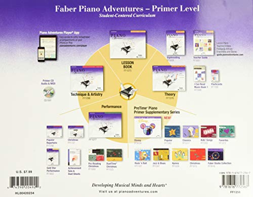 Piano Adventures - Popular Repertoire Book - Primer Level