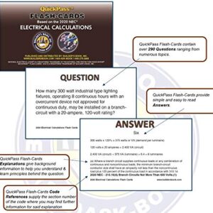 2020 Electrical Calculation QuickPass Flash-Cards