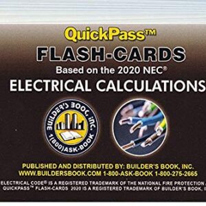 2020 Electrical Calculation QuickPass Flash-Cards