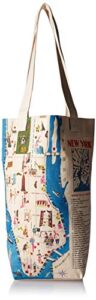 cavallini & co. new york city tote bag, black