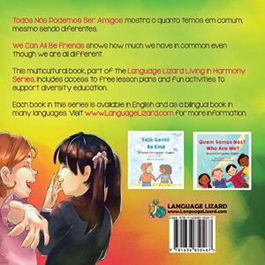 We Can All Be Friends (Brazilian Portuguese-English): Todos Nós Podemos Ser Amigos (Language Lizard Bilingual Living in Harmony) (Portuguese Edition)