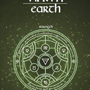 Dot Grid Notebook : Earth Signs: Blank Earth Element Personality Astrology Journal with dotted grid interior for zodiac signs : Virgo, Taurus, ... for writing spells, wiccan notes and rituals