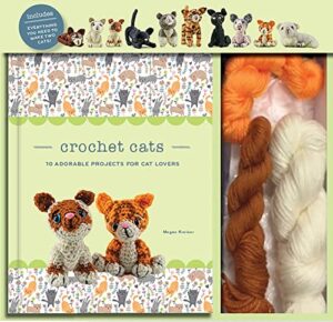 crochet cats: 10 adorable projects for cat lovers (crochet kits)