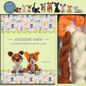 Crochet Cats: 10 Adorable Projects for Cat Lovers (Crochet Kits)