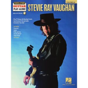 stevie ray vaughan deluxe guitar play-along volume 27: 15 songs with interactive backing tracks (guitar play-along, 27)