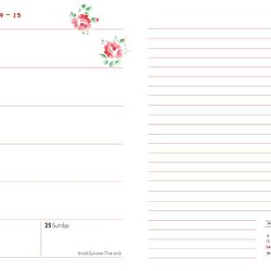 Cath Kidston Pembroke Rose A5 2020 Diary