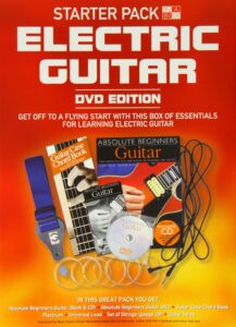 in a box starter pack: electric guitar (dvd edition)