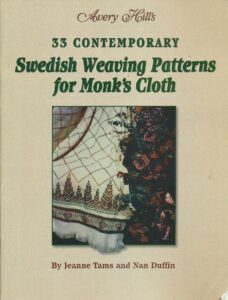 33 contemporary swedish weaving patterns for monk's cloth