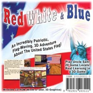 red, white & blue - patriotic game