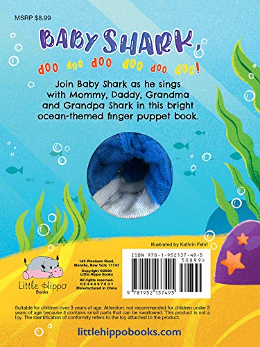 Baby Shark - Finger Puppet Board Book - Novelty