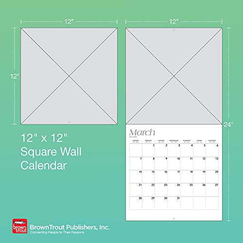 BTS OFFICIAL 2022 12 x 12 Inch 18 Months Monthly Square Wall Calendar with Foil Stamped Cover, Music Pop Singer Songwriter Celebrity