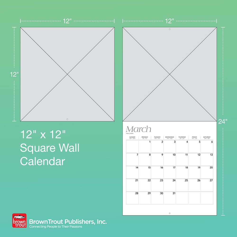 Mindful Eating 2022 12 x 12 Inch Monthly Square Wall Calendar by Brush Dance, Images Photography Kitchen Food