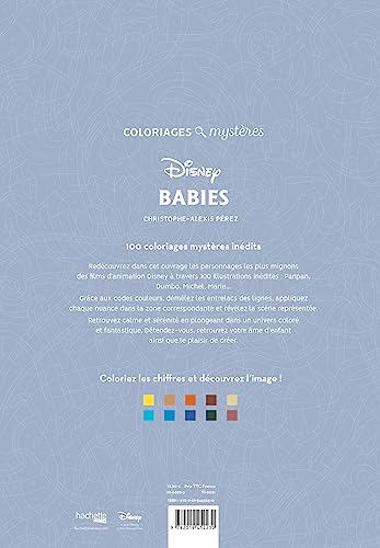 Coloriages mystères Disney Babies