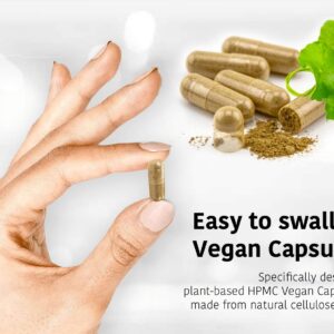 DR WAKDE'S Musta Capsules (Cyperus rotundus, 60 Veg Caps, Plant-Based Supplement, Ayurvedic Herb, All Natural, Vegan)