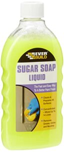 everbuild sugar soap liquid 500 ml evbsoapliq