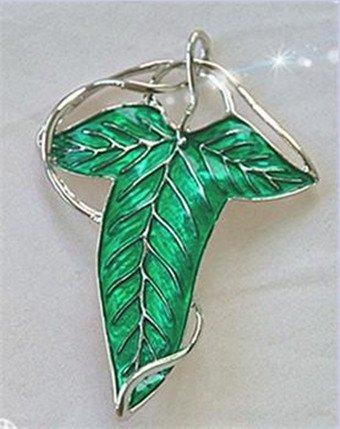 Elven Cloak Leaf Clasp Costume Accessory, Enamel Pins Brooch for Women Men Suit Pendant Necklace ,Cloak Clasp Brooches Cosplay Jewelry