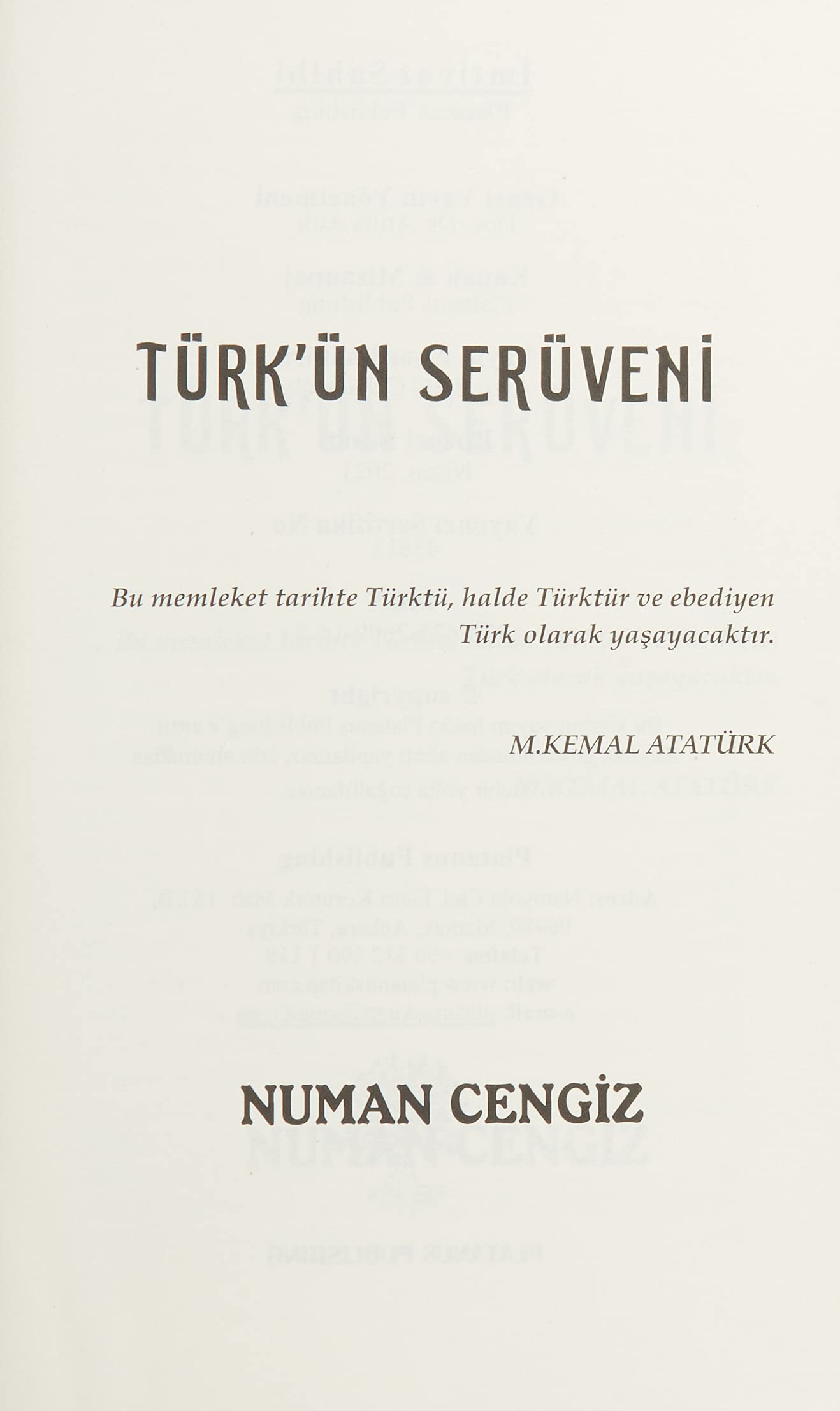 Türk'ün Serüveni