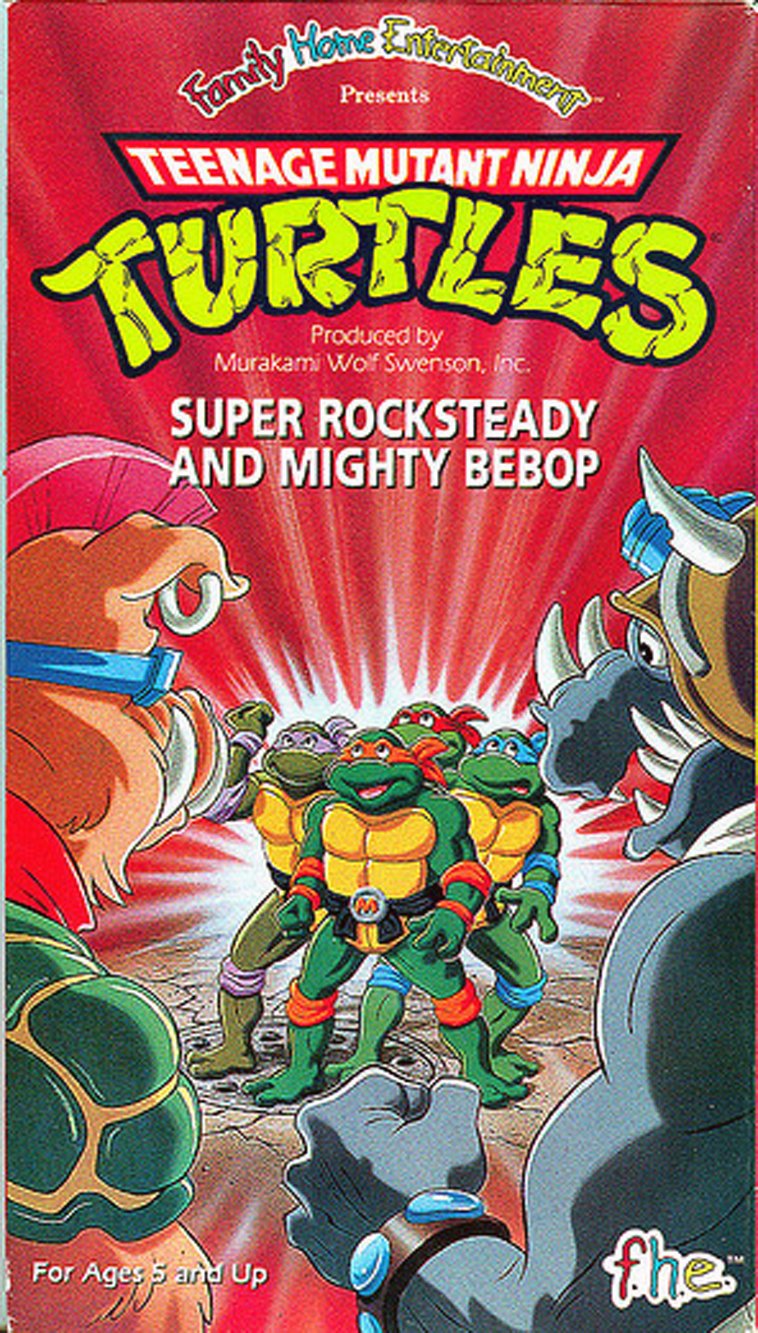 Teenage Mutant Ninja Turtles - Super Rocksteady & Mighty Bebop [VHS]