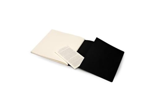 Moleskine Art Sketch Album, Soft Cover, Square (7.5" x 7.5") Plain/Blank, Black, 88 Pages