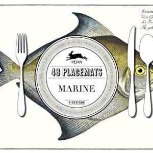 Marine: Paper Placemat Pad (Multilingual Edition) (English, French and German Edition)