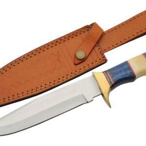 Sailors Delight Wood & Bone Handle 12.5″ Stainless Steel Hunting Knife